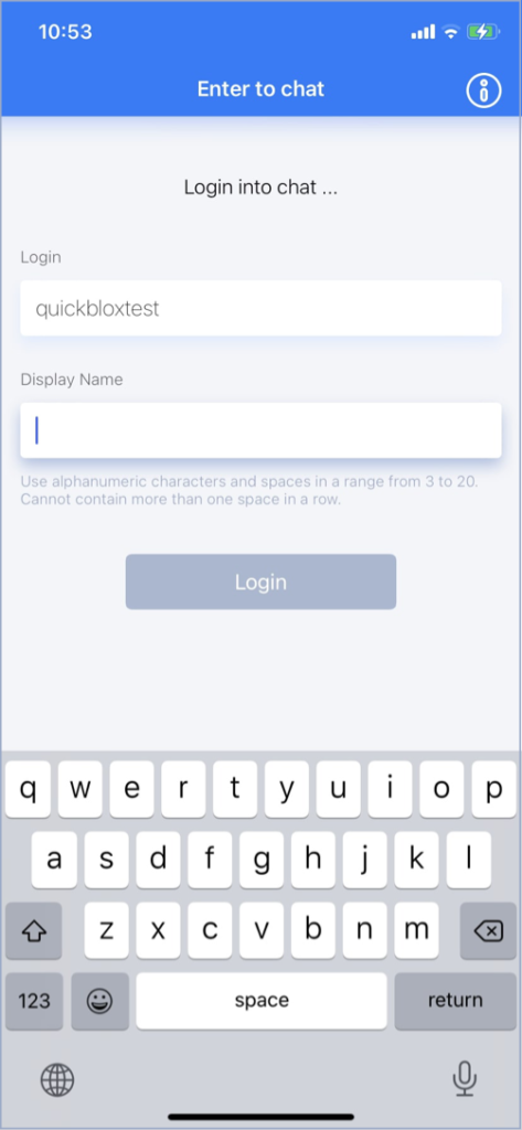 The iOS Chat Sample from QuickBlox • QuickBlox